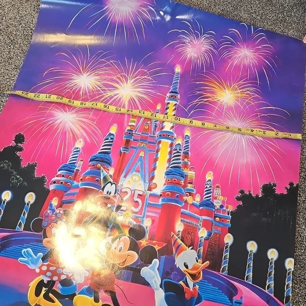 Disney | Art | Disney 25 Magical Years Celebration Wall Poster 9711996 ...